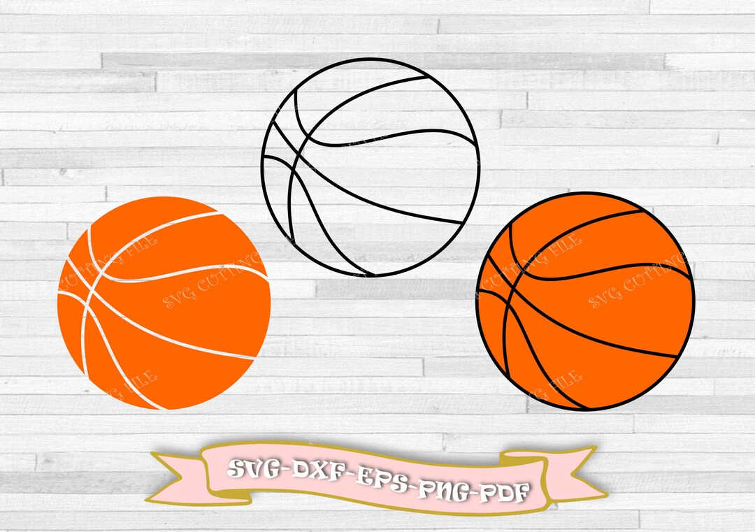 Basketball Ball Svg, Layered Basketball Ball Svg, Basketball Ball Shape ...
