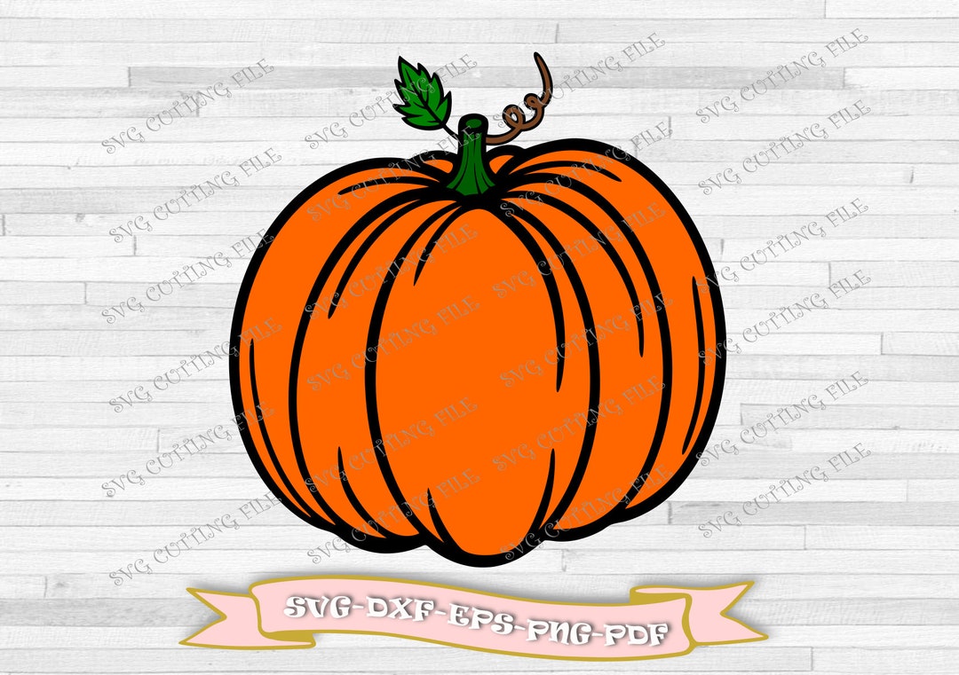 Fall Pumpkin SVG, Pumpkin Svg, Halloween Svg, Pumpkin Clipart ...