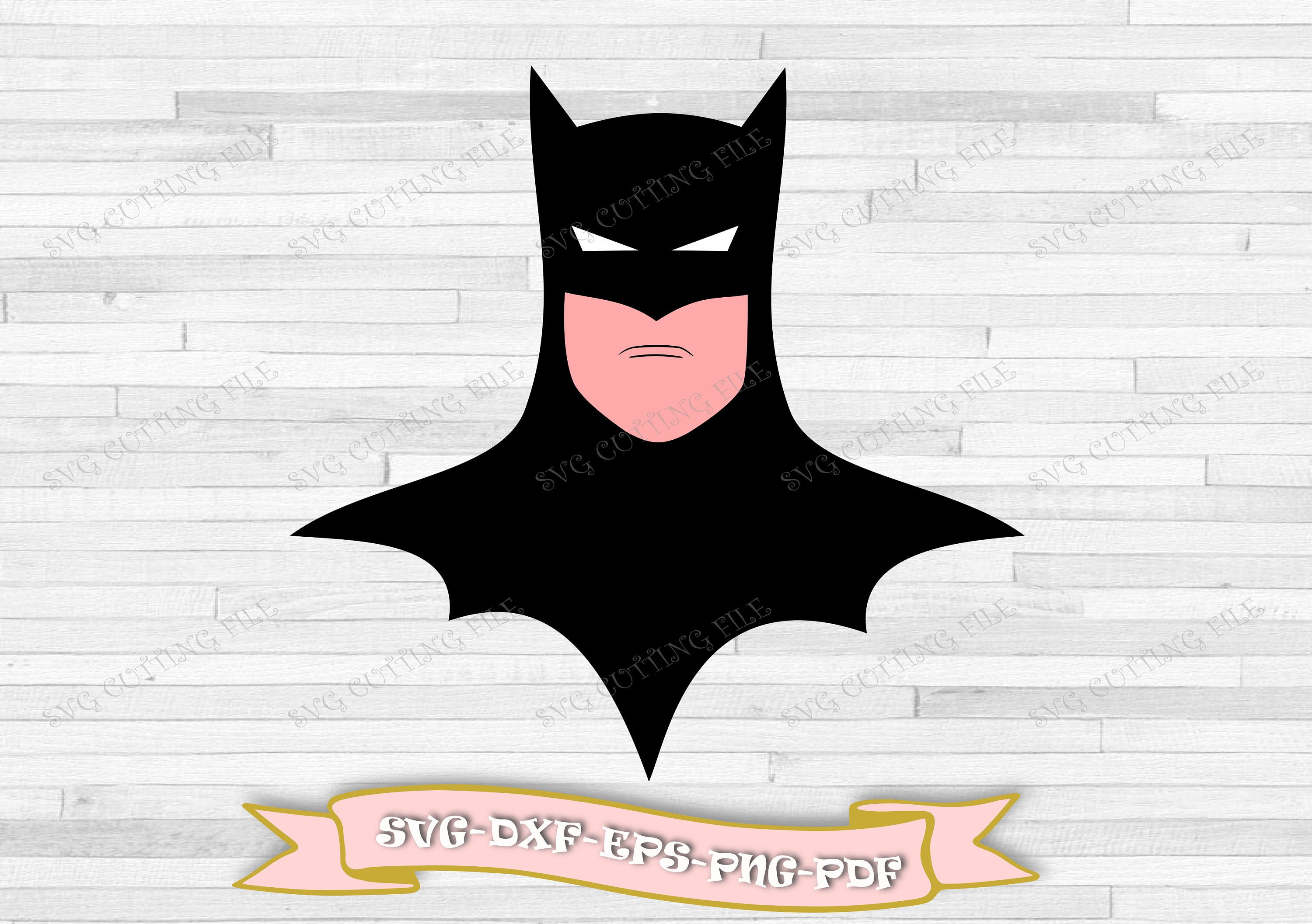 Batman Head SVG