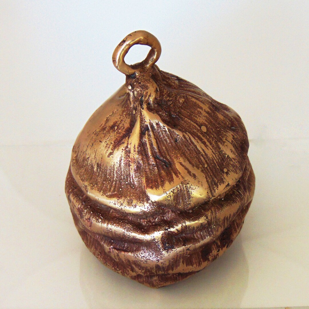 Bronze Bell. Bronze Sculpture. Small Bell. Bells. Handmade. Coconut ...