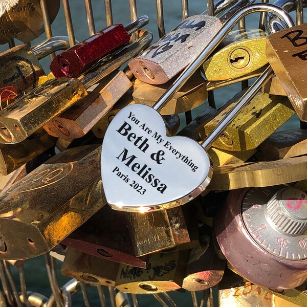 Locked for Love - Etsy