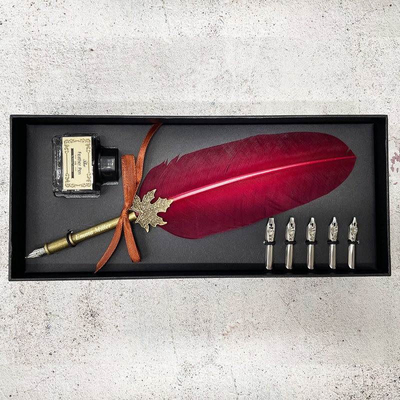 Antique Feather Quill Pen - Etsy