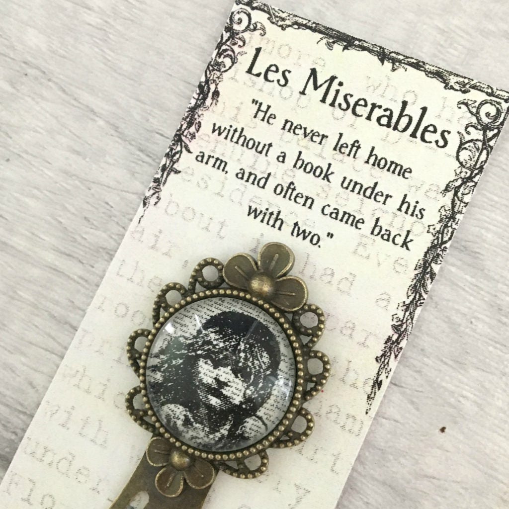 Les Miserables Bookmark Literary Gift Literary Quote - Etsy
