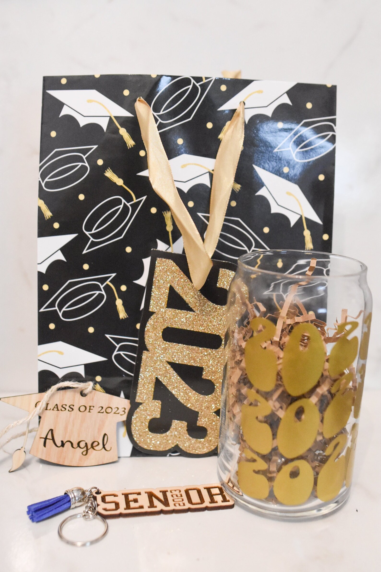 Custom Graduation 2023 Gift Set With Senior Keyring - Etsy