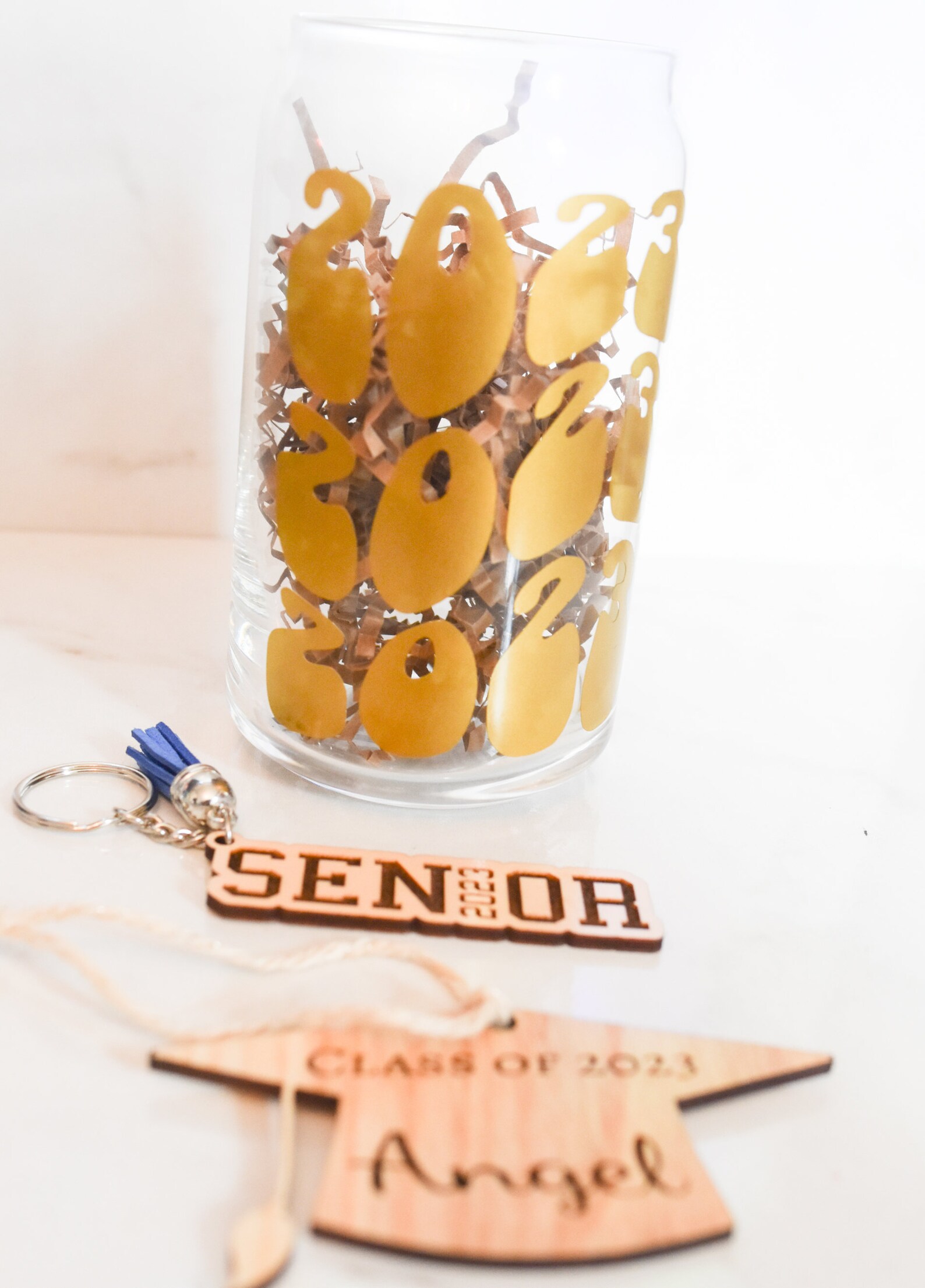 Custom Graduation 2023 Gift Set With Senior Keyring - Etsy