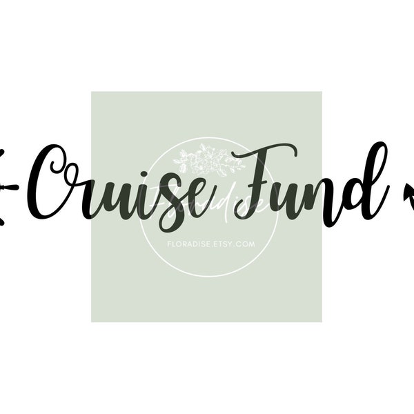 Cruise Fund - Etsy