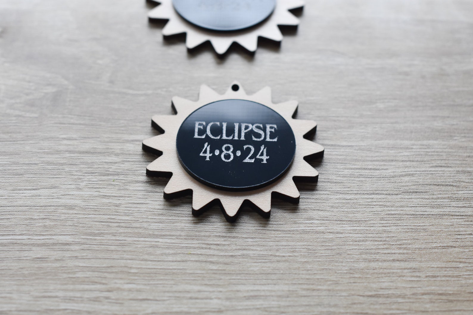 Solar Eclipse 2024 Keepsake Ornament - Etsy