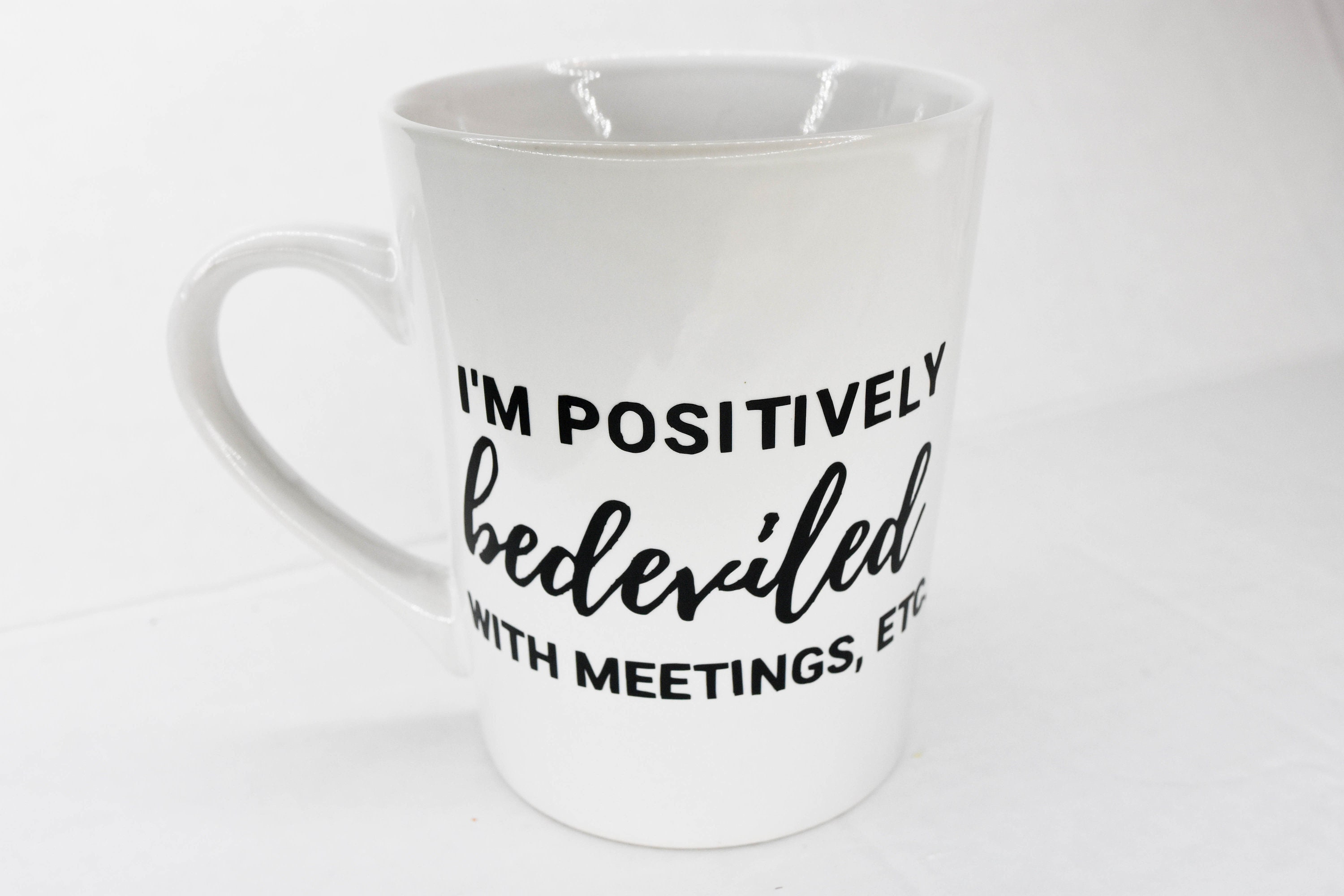 SVG: I Am Positively Bedeviled With Meetings, Etc. | Coworker Gift ...