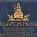 Lawyer Prayer Plaque Personalized Poem Engraved Attorney Gift Custom ...