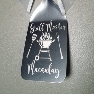 Customised Spatula Laser Engraved Personalized Stainless Steel Spatula ...