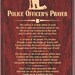 Police Officer's Prayer Personalized Laser Engraved Custom Name Date ...
