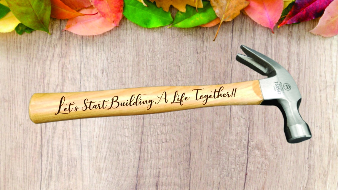 Personalised Engraved Hammer Tool Mens Gift Ideas DIY - Etsy
