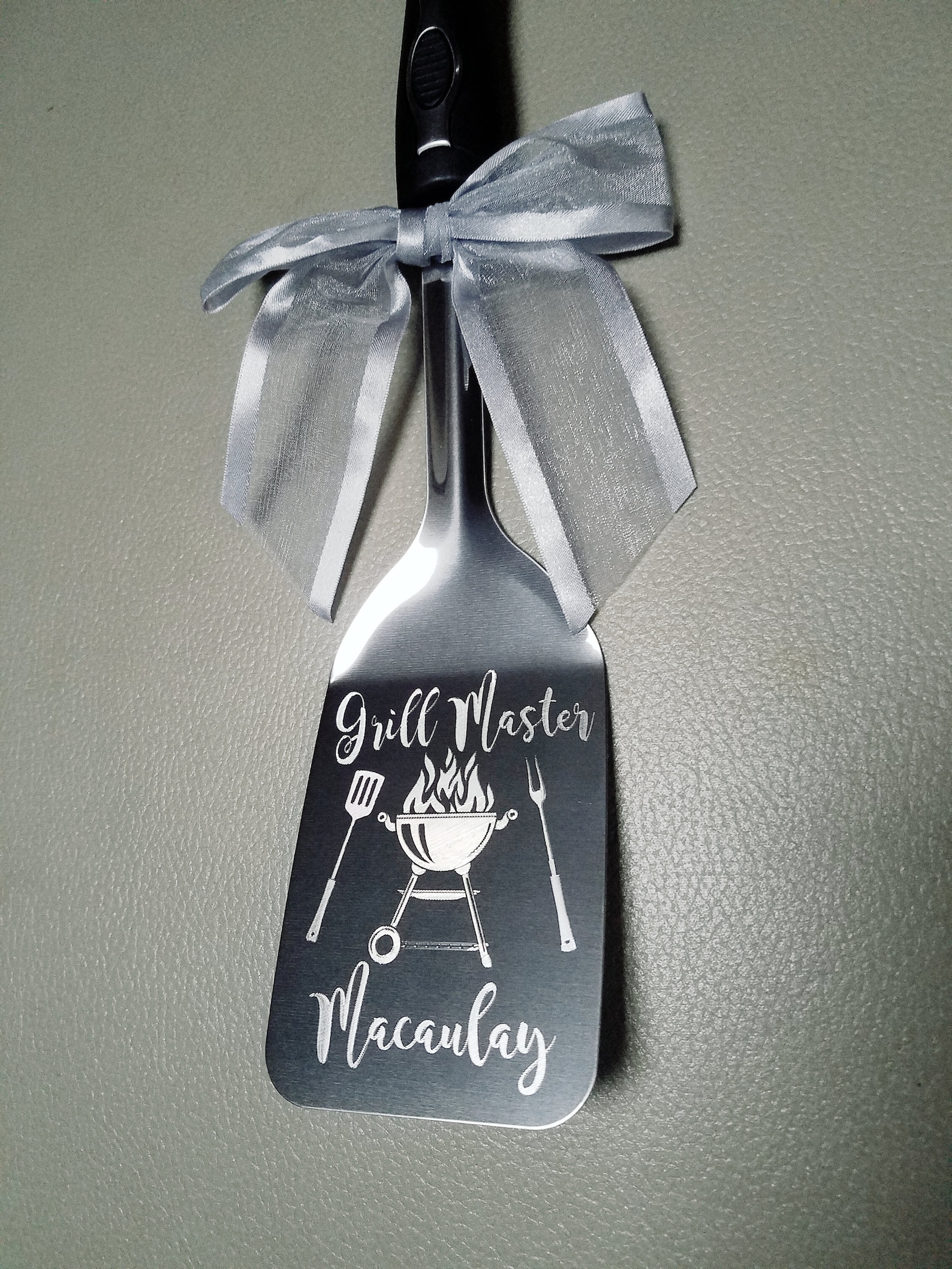 Customised Spatula Laser Engraved Personalized Stainless Steel Spatula ...