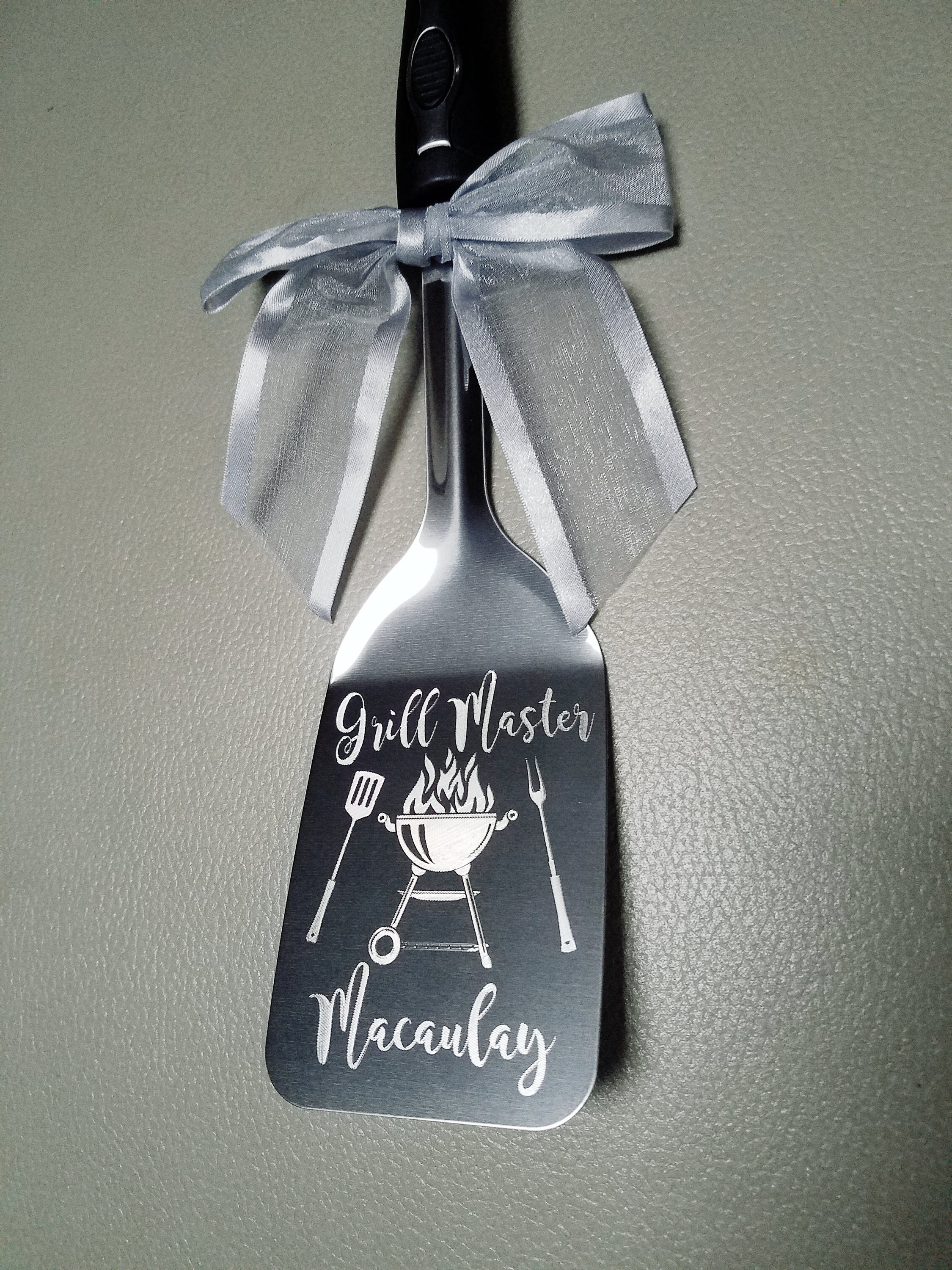 Customised Spatula Laser Engraved Personalized Stainless Steel | Etsy