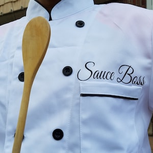 Chef Jacket With Name, Child's Chef Coat, Monogrammed Chef Coat ...