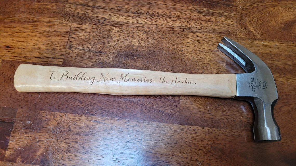 Personalised Engraved Hammer Tool Mens Gift Ideas DIY - Etsy