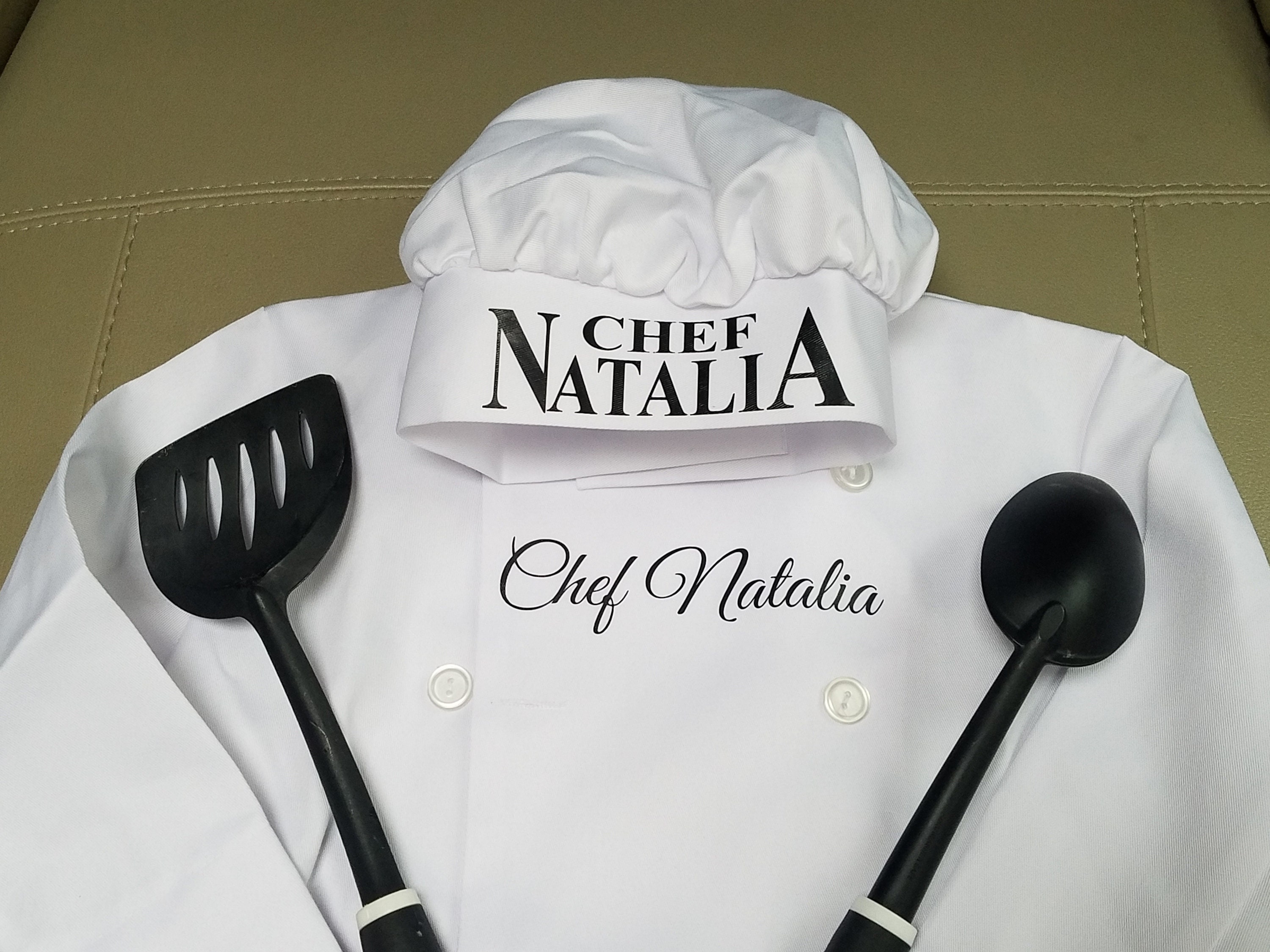 Chef Jacket With Name, Child's Chef Coat, Monogrammed Chef Coat ...