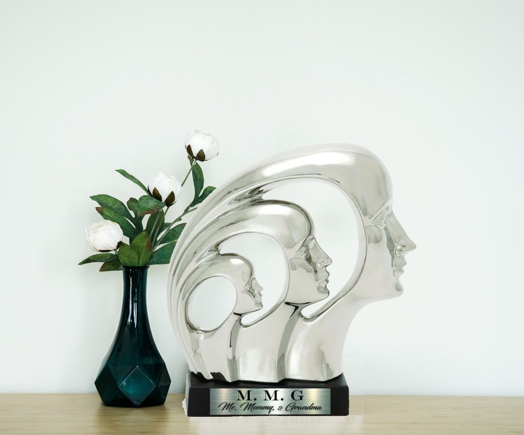 Personalized Statue, Face Sculpture, Sisters Sculpture, Family ...