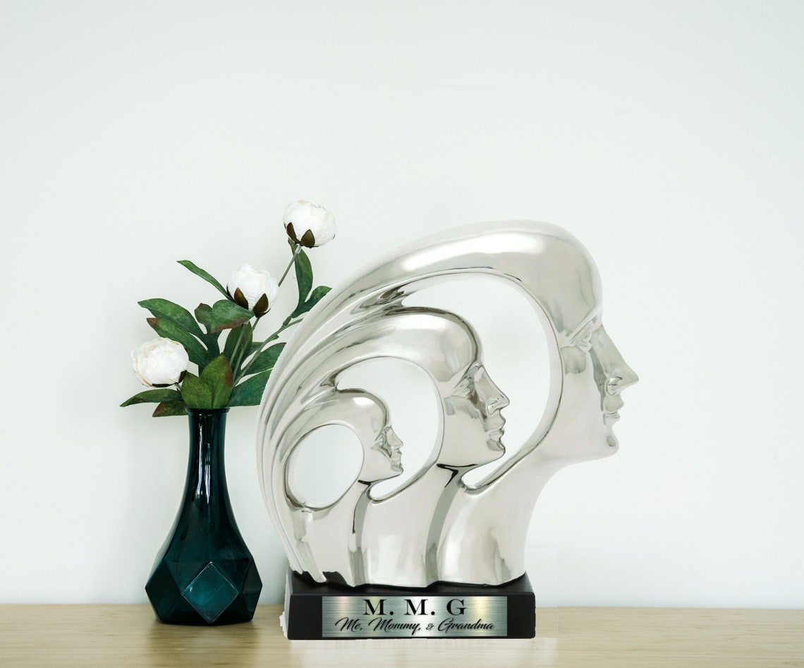 Personalized Statue, Face Sculpture, Sisters Sculpture, Family ...