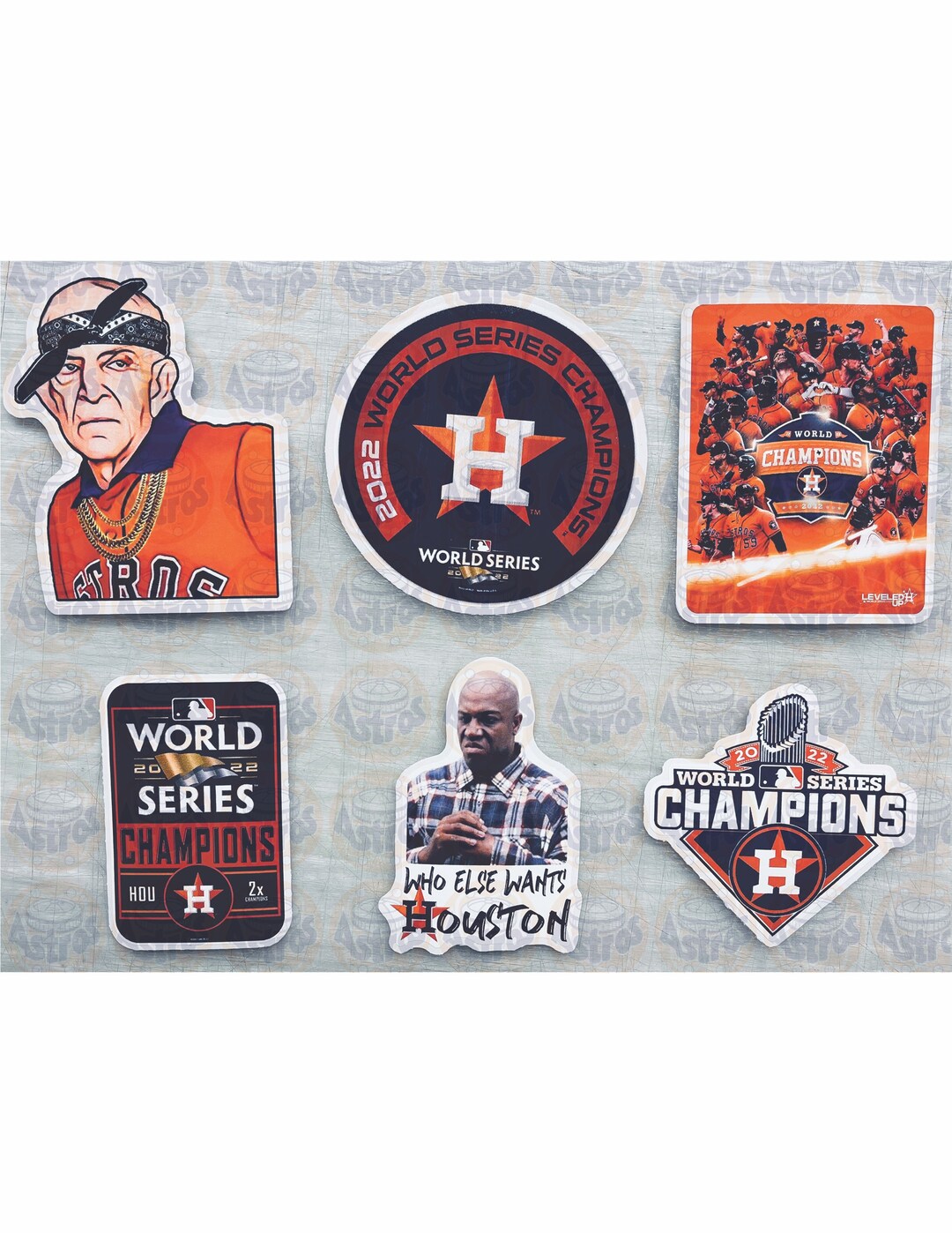 Astros Sticker Pack - Etsy