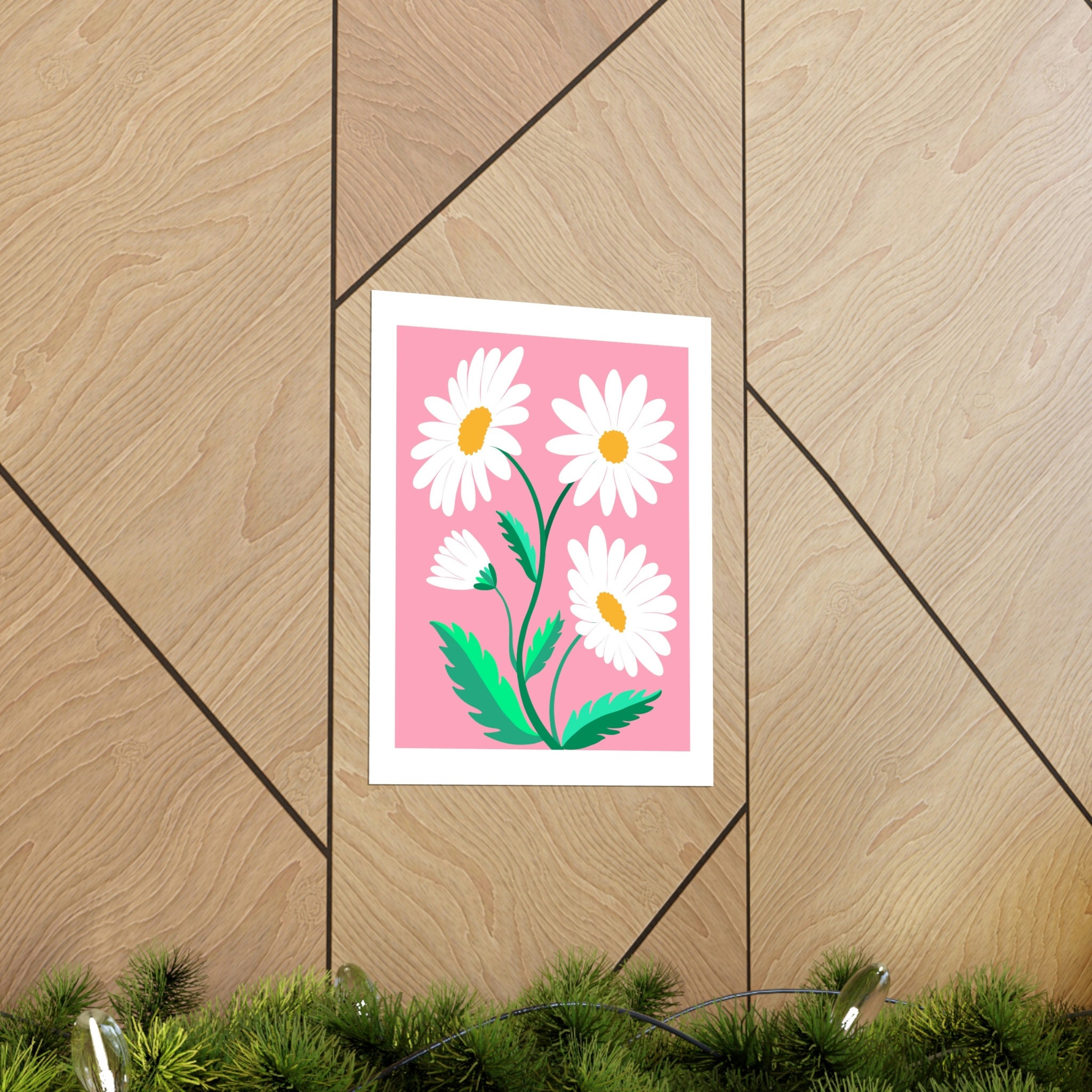 Spring Daisies Matte Vertical Poster - Etsy