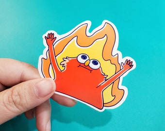 Elmo Water Bottle | Etsy