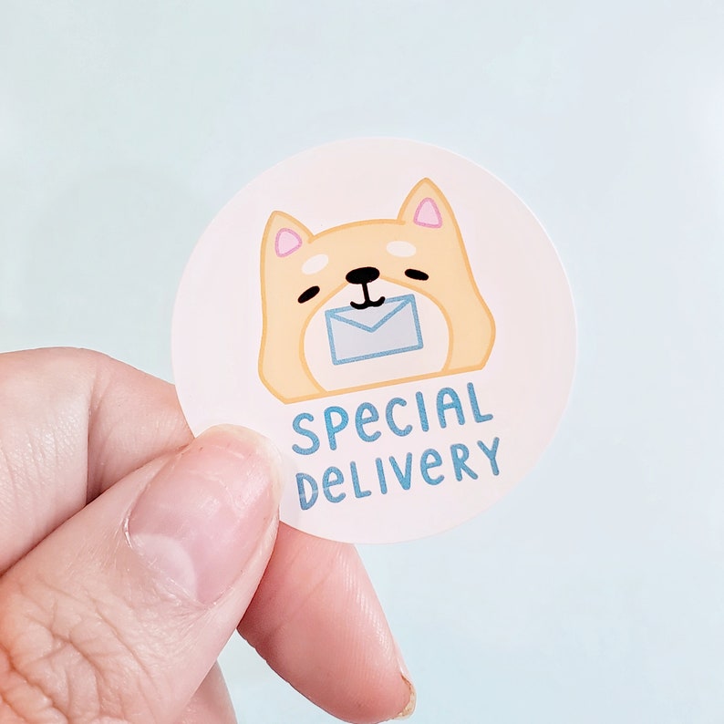 Cute Animal Happy Mail Stickers for You Stickers Cute | Etsy