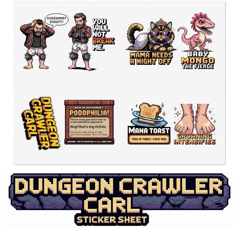 Dungeon Crawler Carl Art - Etsy