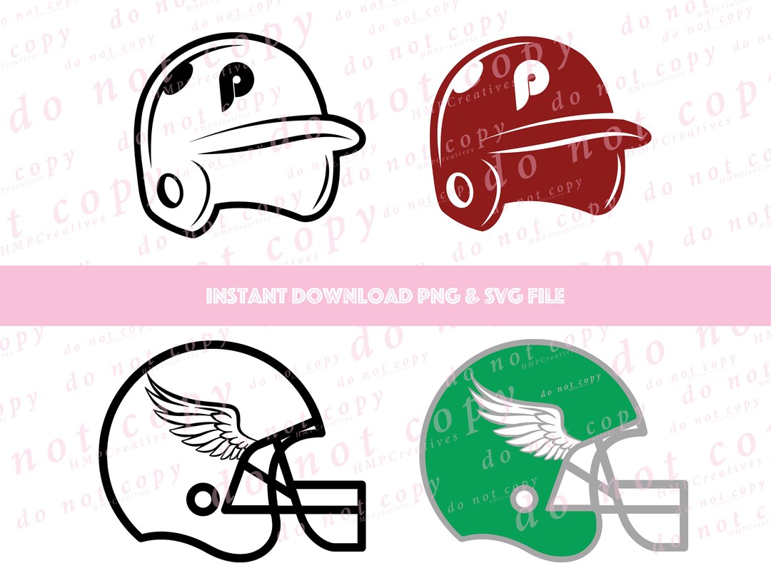 Philadelphia Helmets SVG & PNG - Etsy
