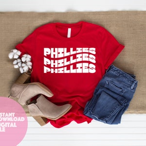 Philadelphia Baseball 7 Pack Wavy Font SVG Cut File for Cricut - Etsy