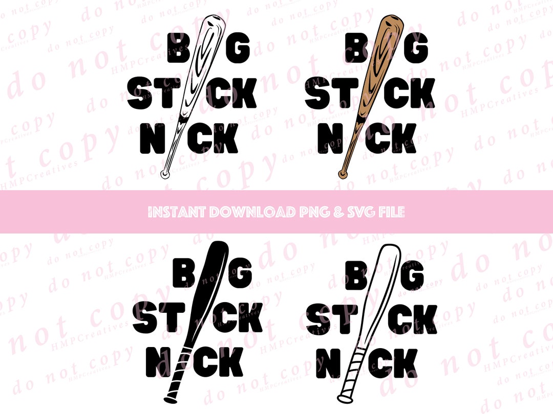 Philadelphia Baseball Big Stick Nick SVG Cut File & PNG Sublimation for ...