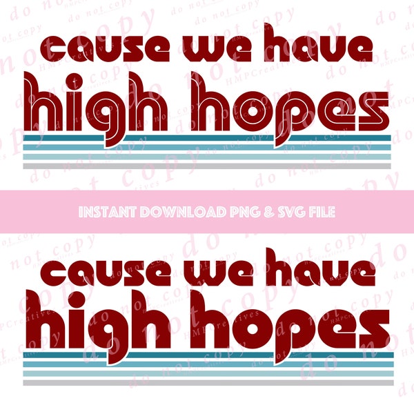 High Hopes Svg - Etsy