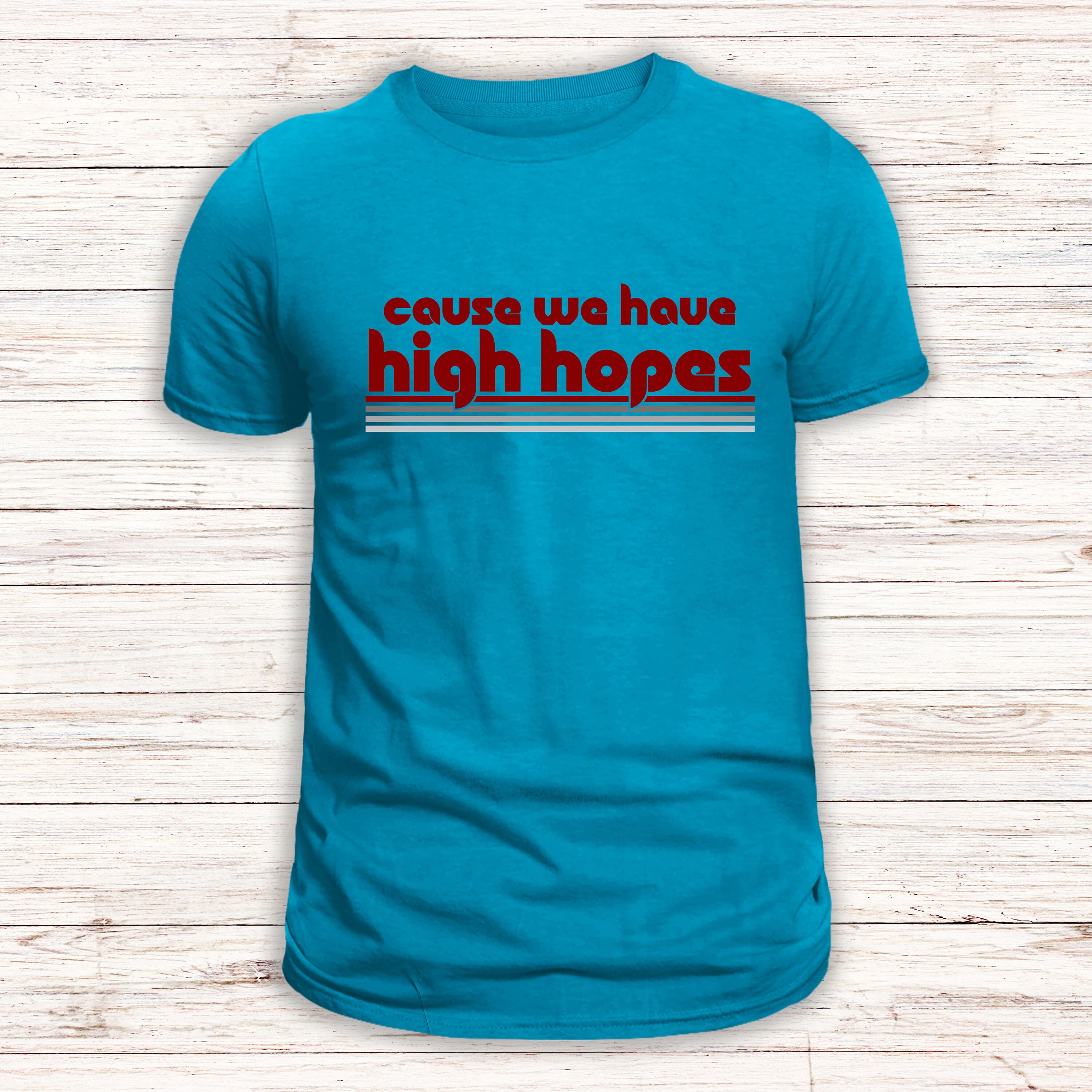 Retro Philadelphia Baseball High Hopes SVG Cut File & PNG - Etsy