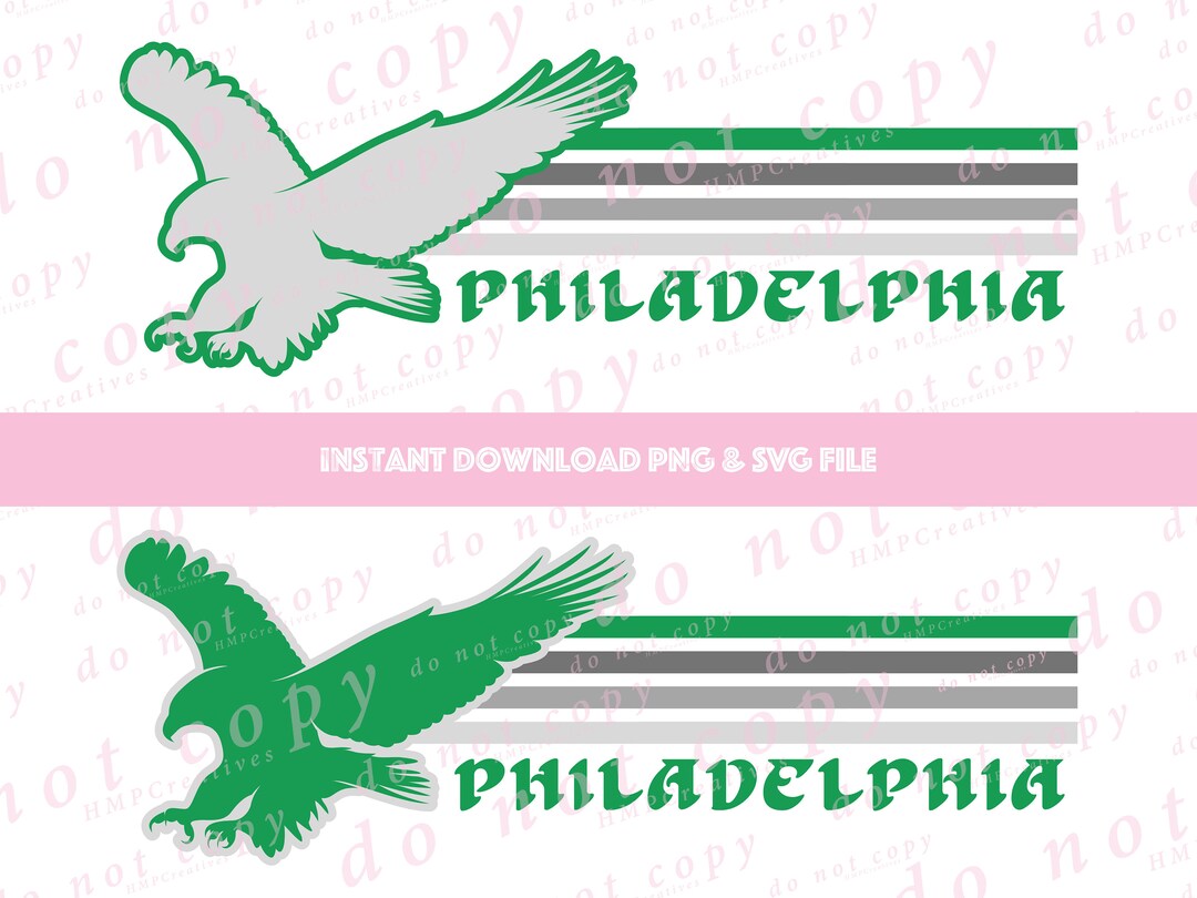 Philadelphia Football Retro Throwback SVG Cut Files & PNG Sublimation ...