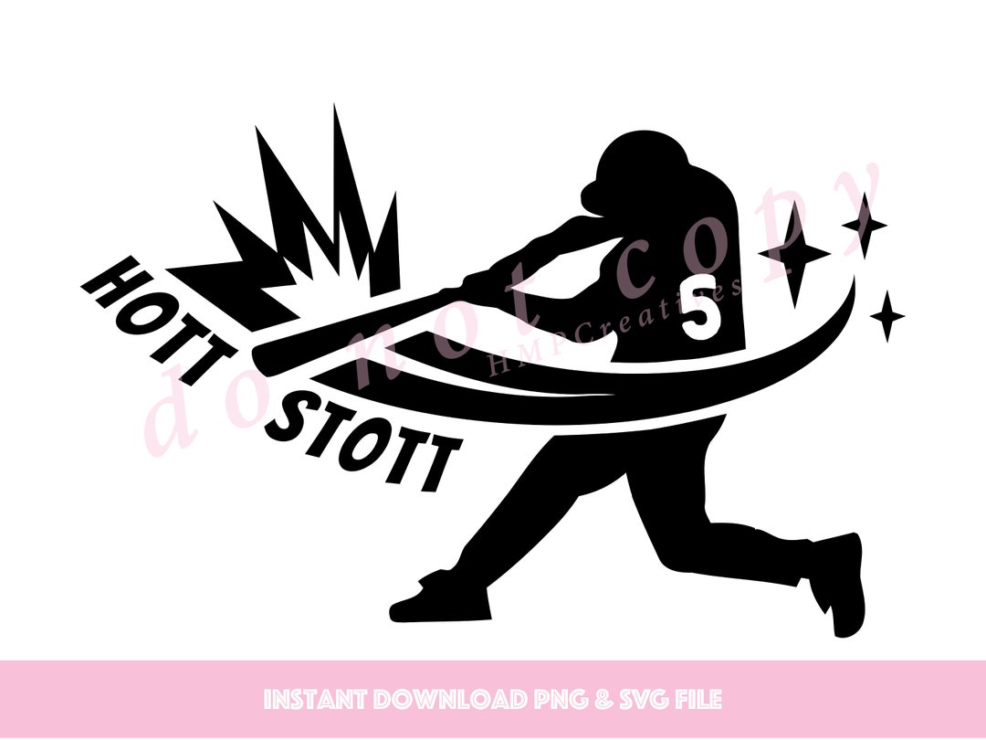 Philadelphia Baseball Hott Stott SVG Cut File for Cricut - Etsy