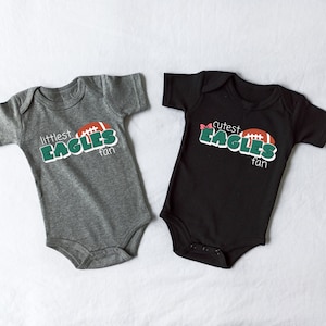 Philadelphia Football Baby Littlest Cutest Newest Eagles Fan With and ...