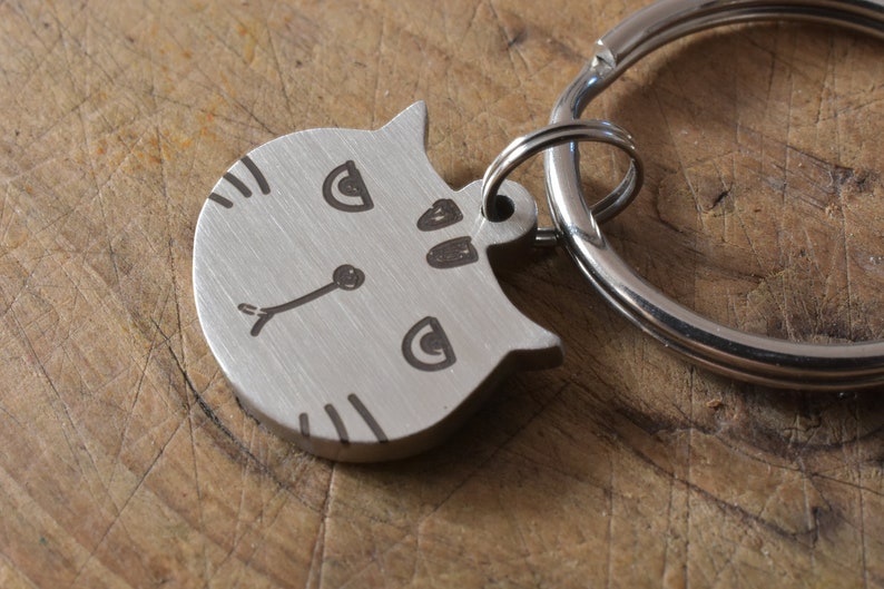 Personalized cat tag cat name tag custom cat tag cat ID | Etsy