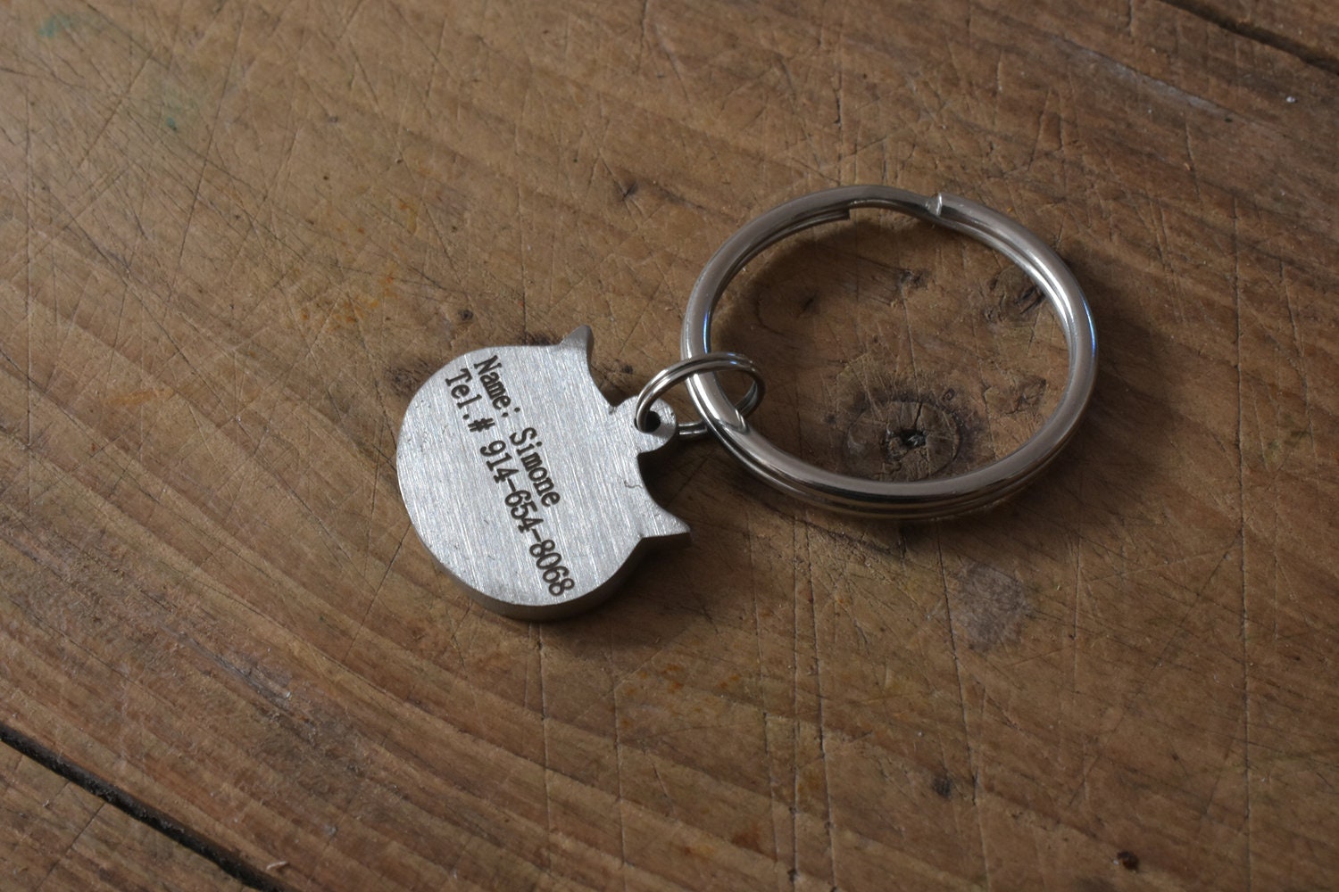 Personalized cat tag cat name tag custom cat tag cat ID | Etsy