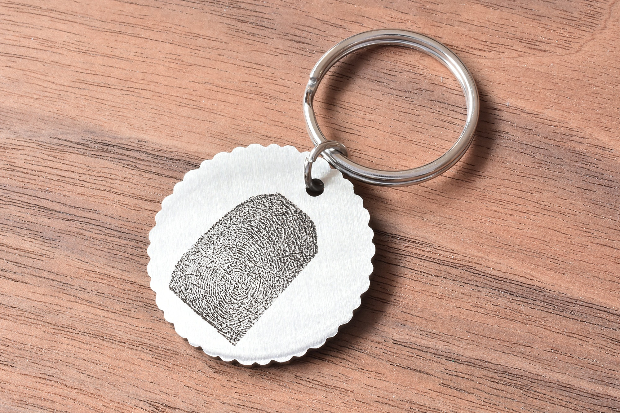 Fingerprint Keychain Key Chain Cute Keychain Couples Gift - Etsy