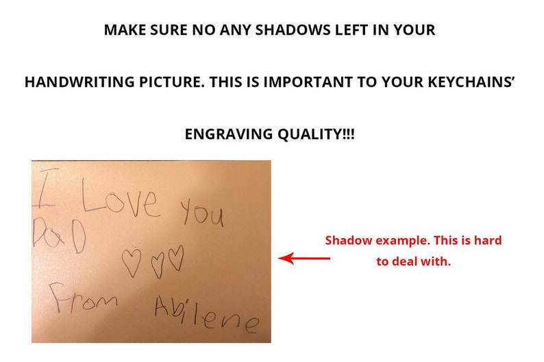 Signature Keychain Actual Handwriting Keychain Personalized - Etsy