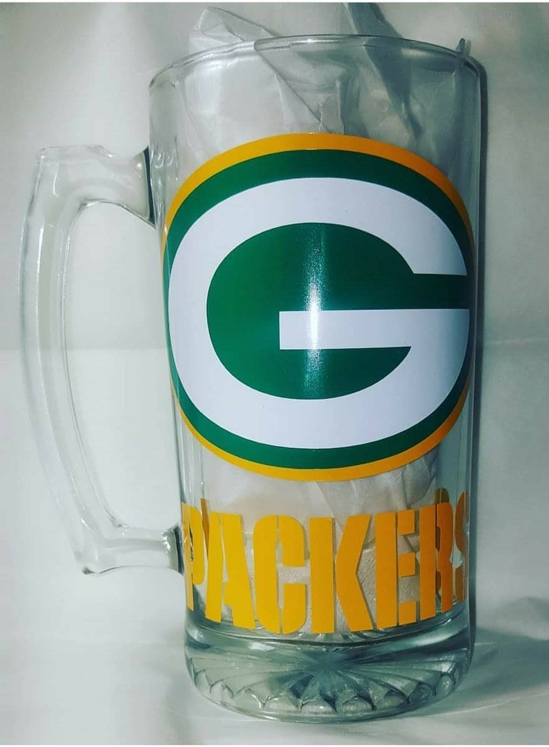 Green Bay Packers Beer Mug - Etsy