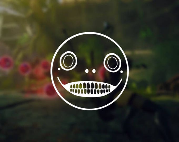 Nier Automata Emil Head Vinyl Decal Car Decal Laptop - Etsy