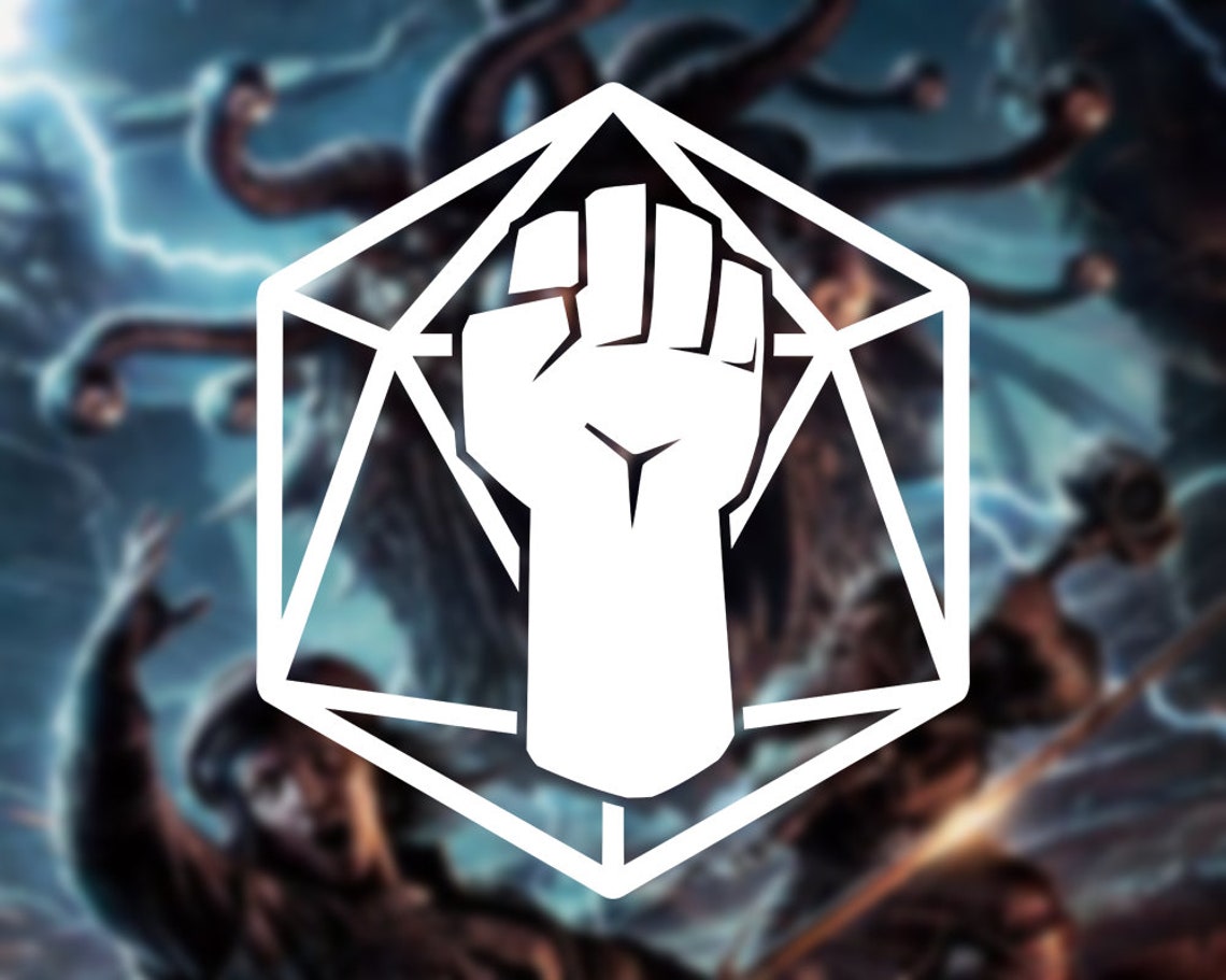 Dnd Monk Symbol in D20 Vinyl Decal Car Decal Laptop - Etsy