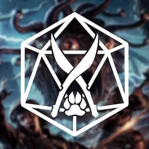 Dnd - Ranger Symbol in D20 Vinyl Decal | Car Decal | Laptop Decal ...