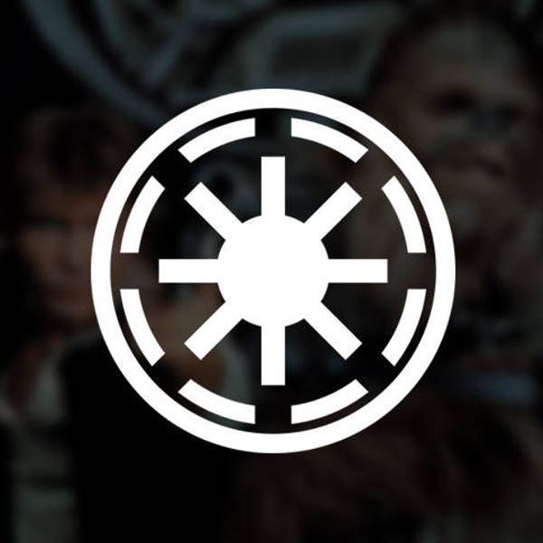Galactic Republic Logo Decal - Etsy