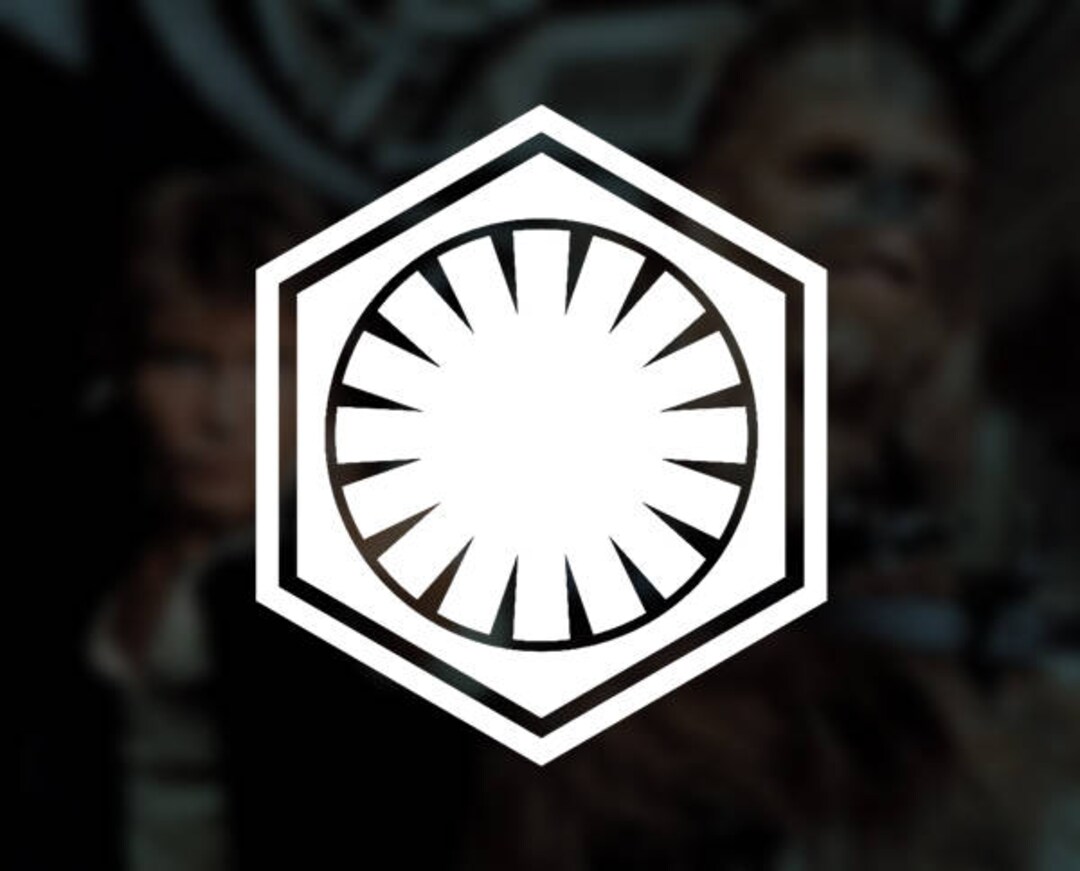 First Order Insignia Decal Vinyl Car Decal Laptop Decal Phone Decal - Etsy