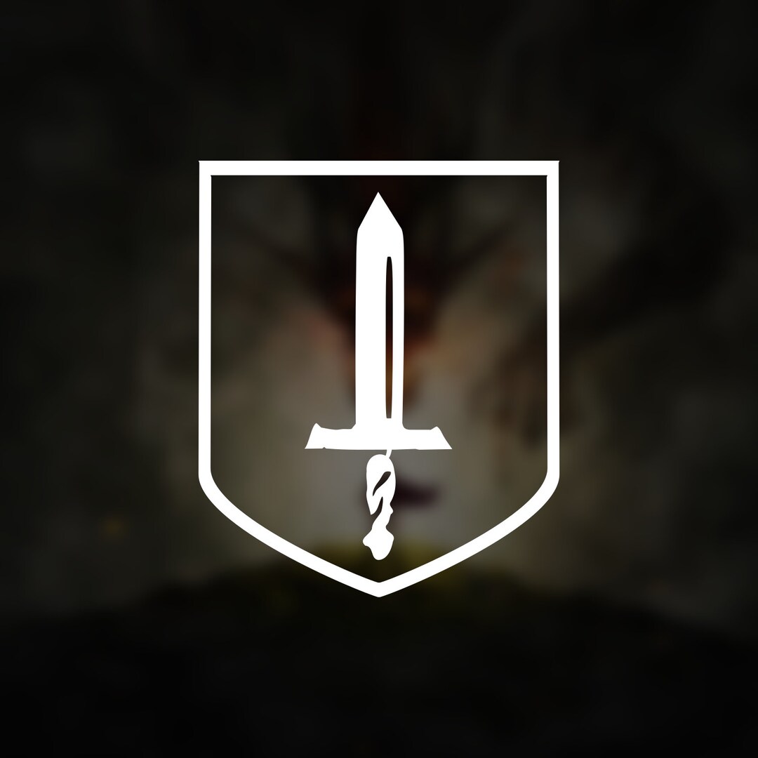 Dragon's Dogma 2 - Fighter Vocation Icon Lined Vinyl Decal | Car Decal ...