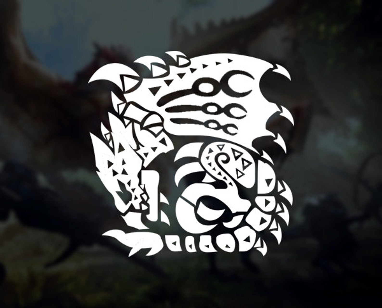 Monster Hunter World Rathalos Vinyl Decal Car Decal - Etsy