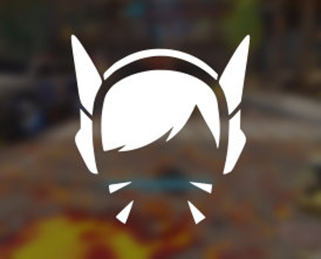 Overwatch - D.va Vinyl Decal | Car Decal | Laptop Decal | Phone Decal ...