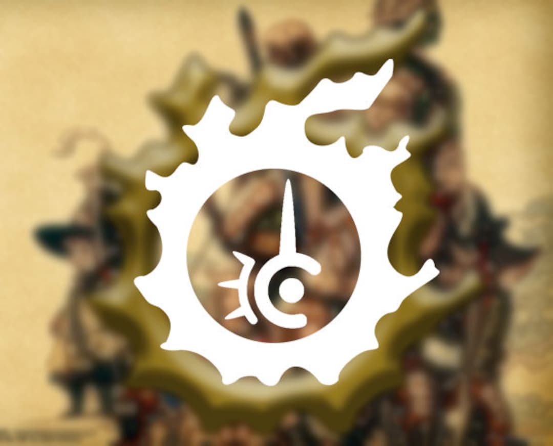 FFXIV - Red Mage in Main Scenario Quest Icon (RDM) Vinyl Decal | Car ...